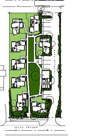 The Cottage Company - Third Street Cottages Site Plan